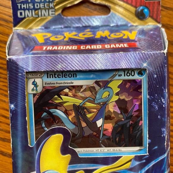 Pokemon | Toys | Pokemon Tcg Sword Shield Deck Inteleon | Poshmark